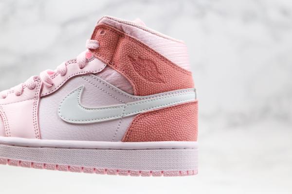 Designer Air Jordan 1 Mid" Digital Pink High Q – Caramew