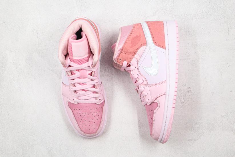 Designer Air Jordan 1 Mid" Digital Pink High Q – Caramew