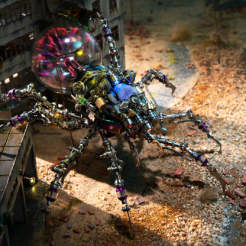 Metal Puzzles - Plasma Spider Evo 3D Cyber-Kinetic Kit | Eagledigi