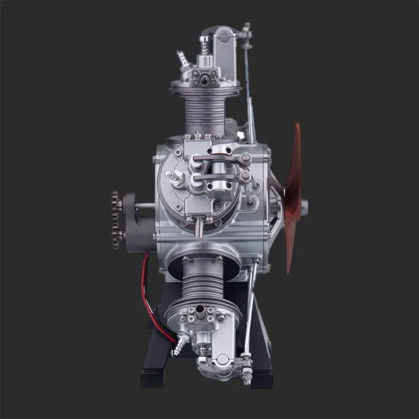 1/6 Scale Full-Metal Five-Cylinder Radial Engine Model Kit – Eagledigi
