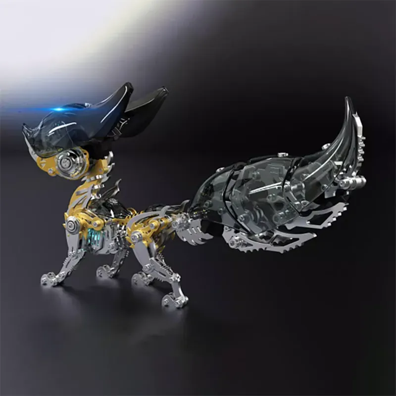 Metal Puzzles – Mechanical Fox DIY Model Kit | Eagledigi