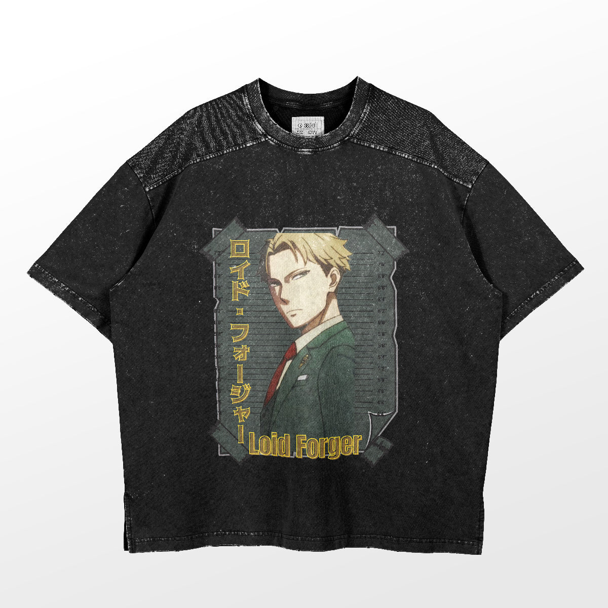 Spy Family Loid Forger T-Shirt - Mugshot Design | High-Quality Anime S