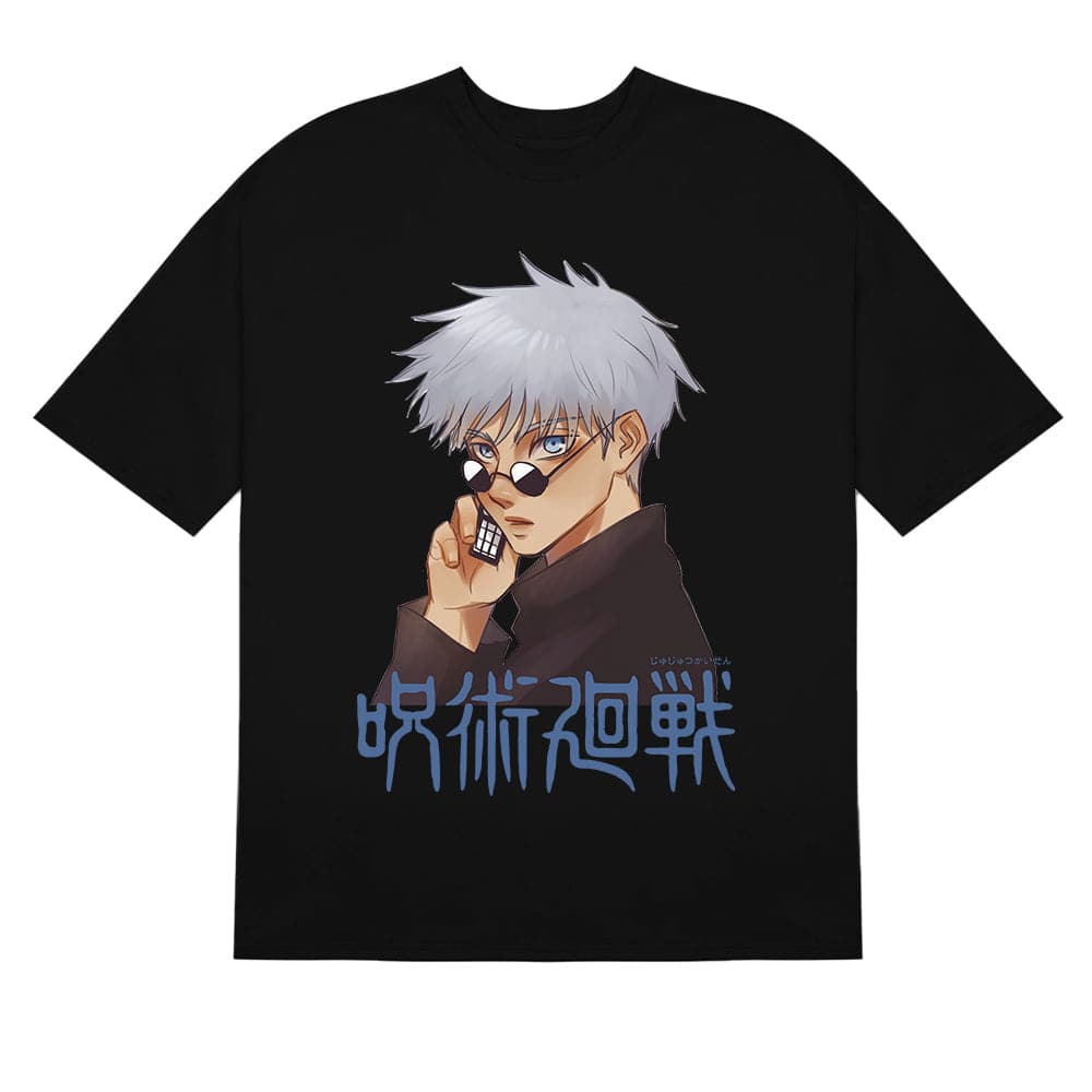 Gojo Satoru Jujutsu Kaisen Shirt with Cool Phone Pose Design – Stylish ...