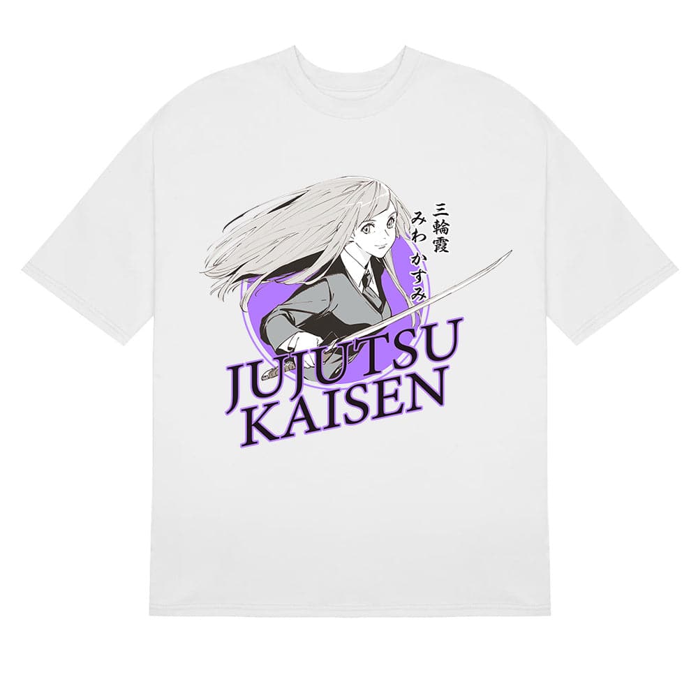Jujutsu Kaisen Kasumi Miwa Sword T-Shirt - High-Quality Anime Tee – sunmerr