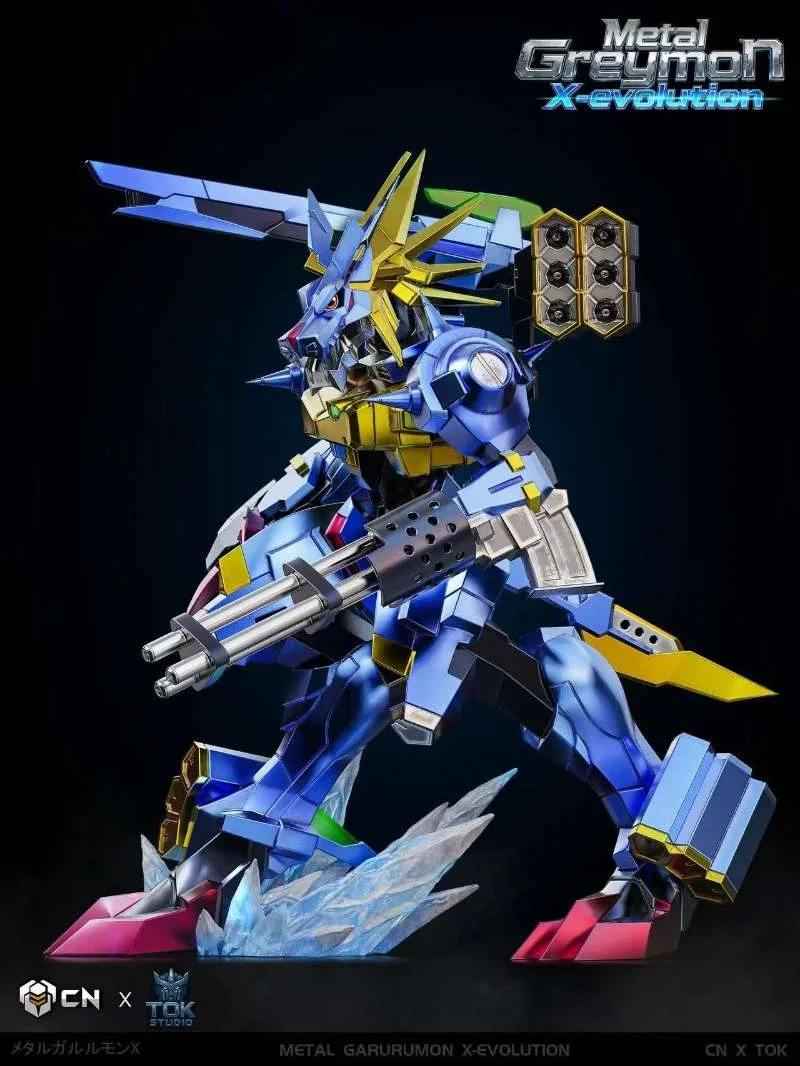 Crazy Nest Studio & TOK Studio - MetalGreymon X-evolution Statue