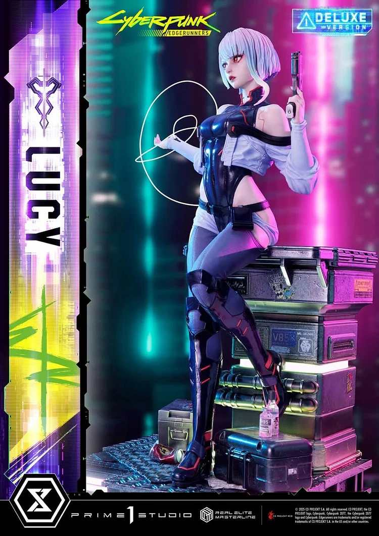 Prime 1 Studio - Real Elite Masterline Cyberpunk: Edgerunners Lucy REM