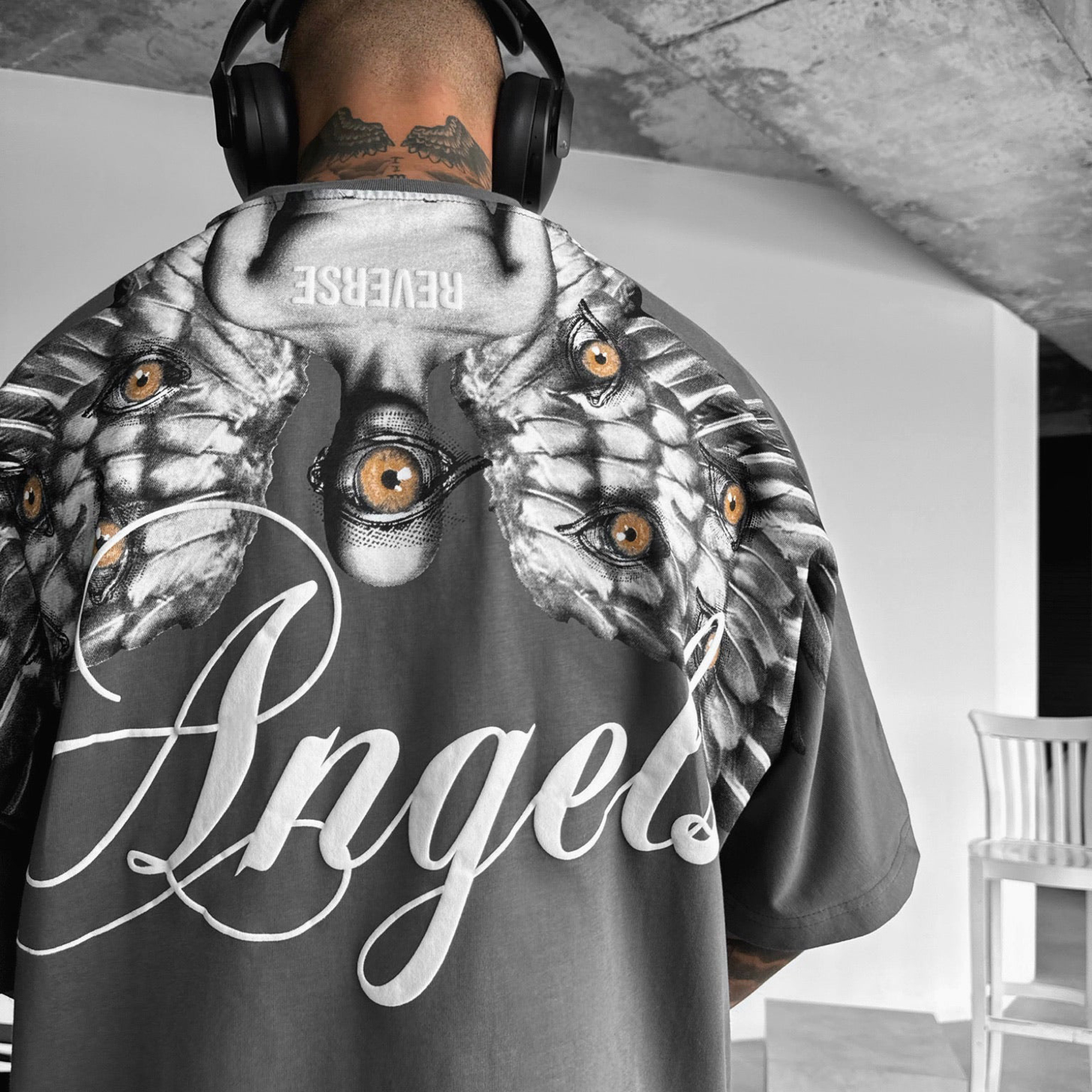 Oversize Reverse Angels T-Shirt