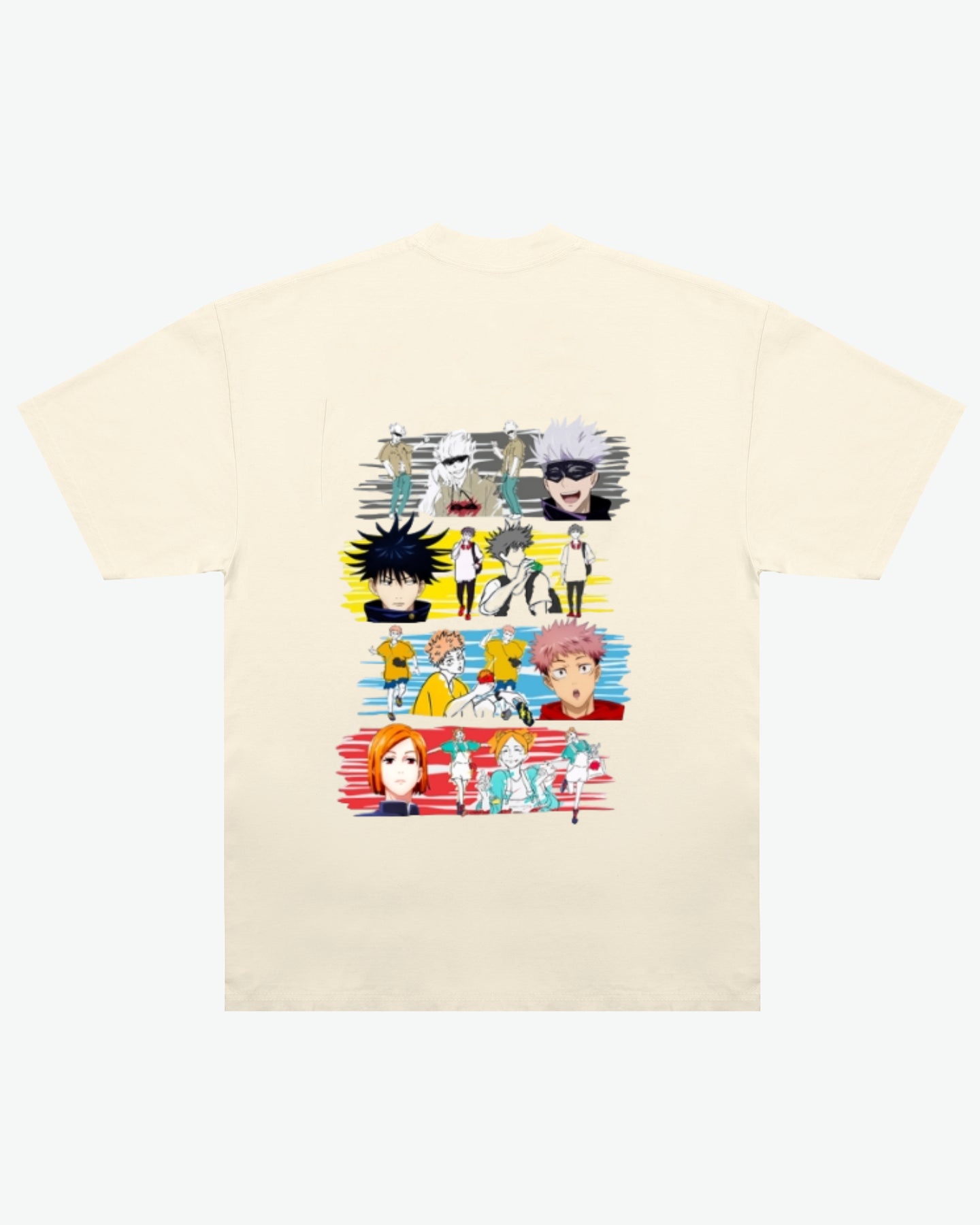 JJK Characters Vintage Tee – Lacetease