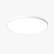 Round Bathroom Led Ceiling Light , Black/White | Las Sola
