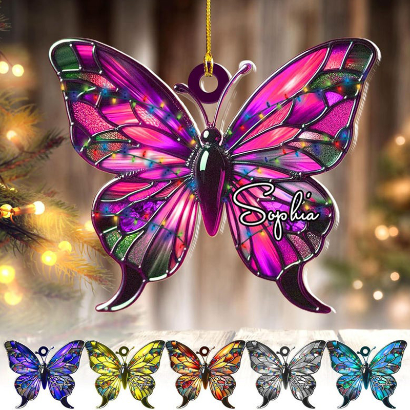 Butterfly Christmas Ornament