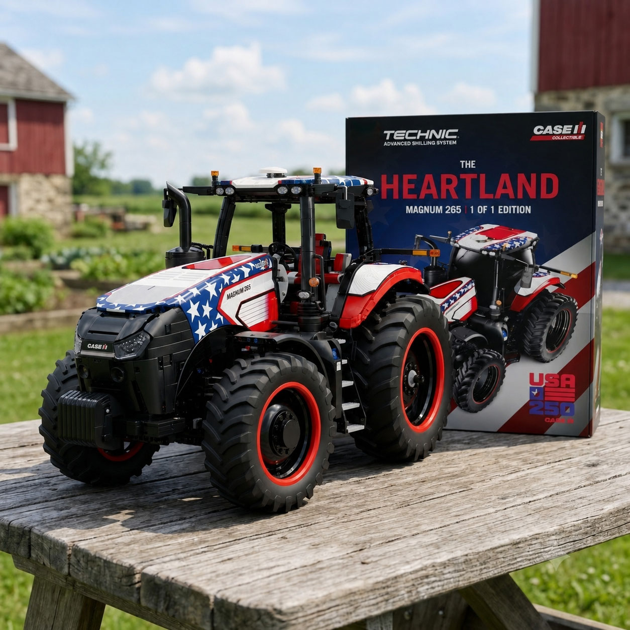 Case IH Magnum 265 “Heartland” Building Block Set – Prouie