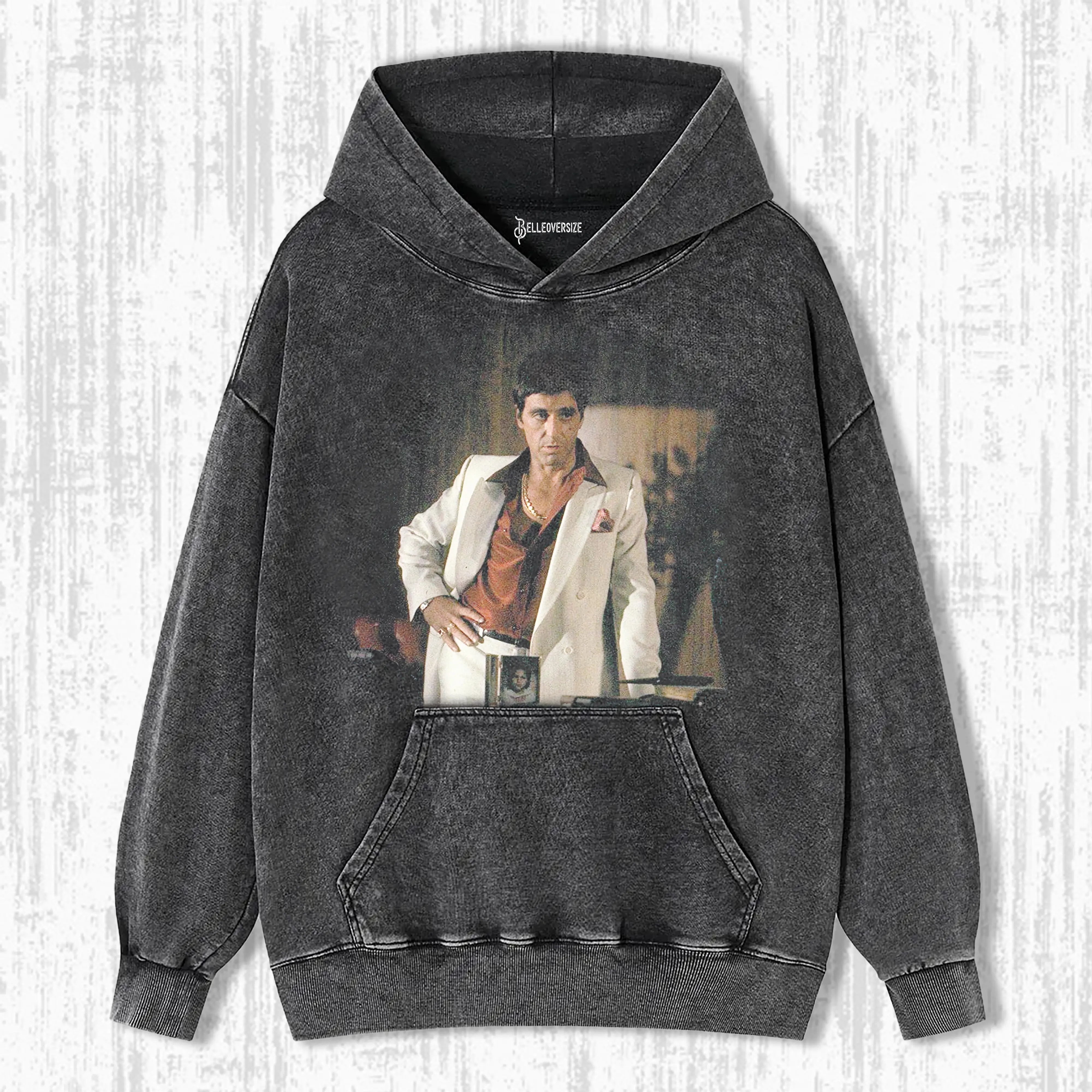 SCARFACE HOODIE – belleoversize