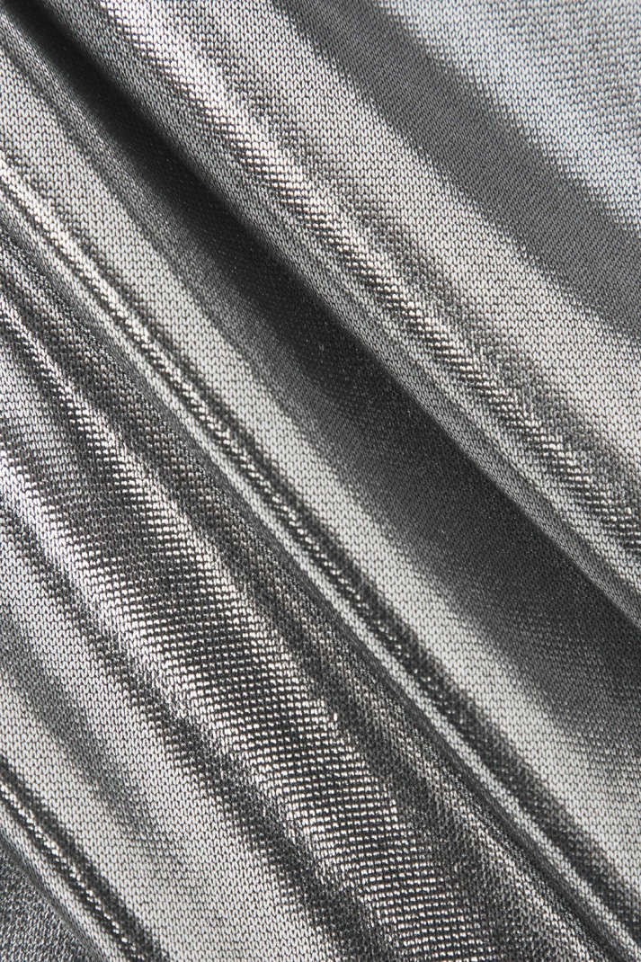 Metallic Tie Tube Top – Lebdu