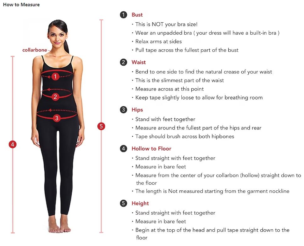 Measurement Guide – ZZDYZZ DRESS