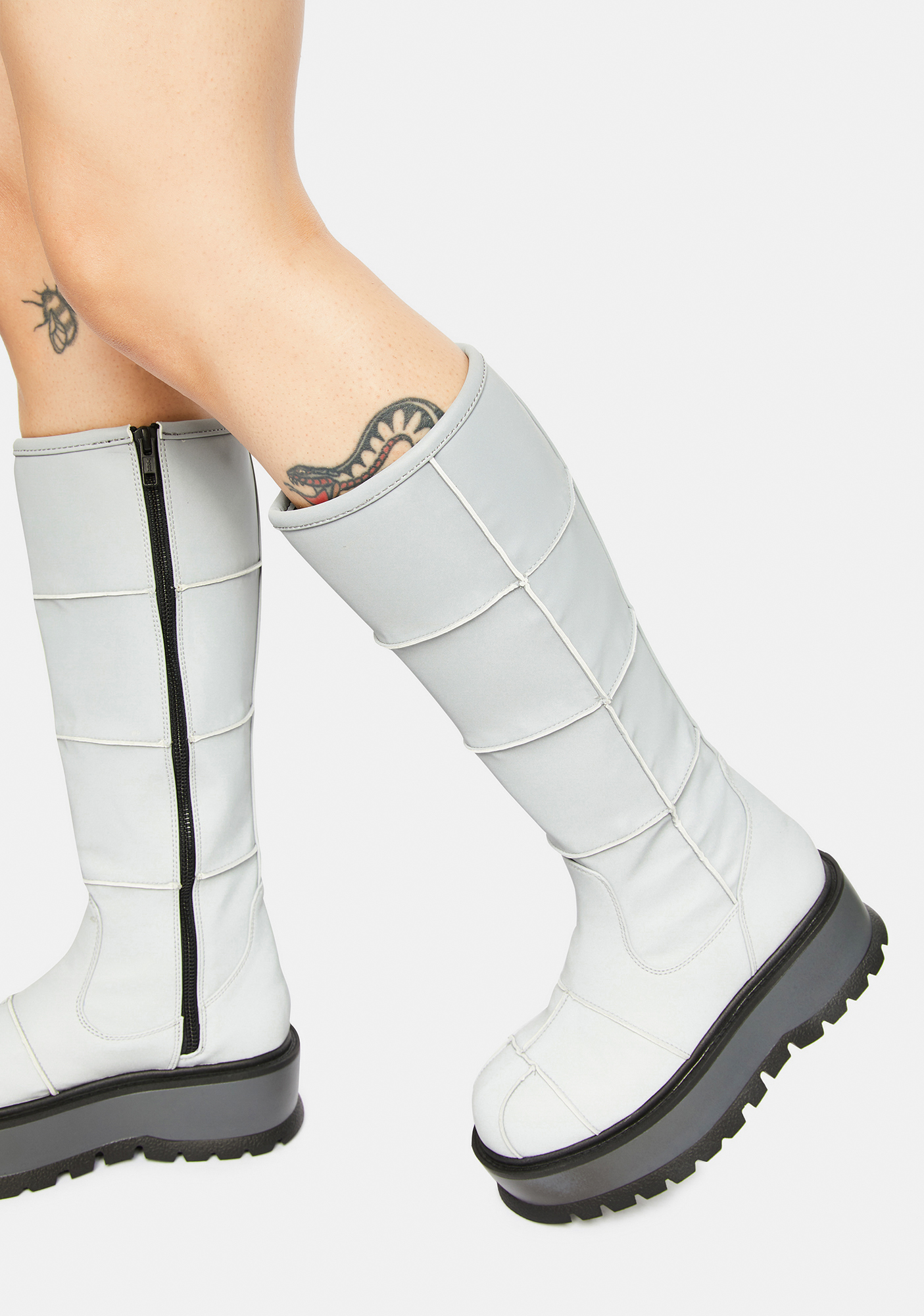 Cerberus Reflective Platform Boots – LOUWARE