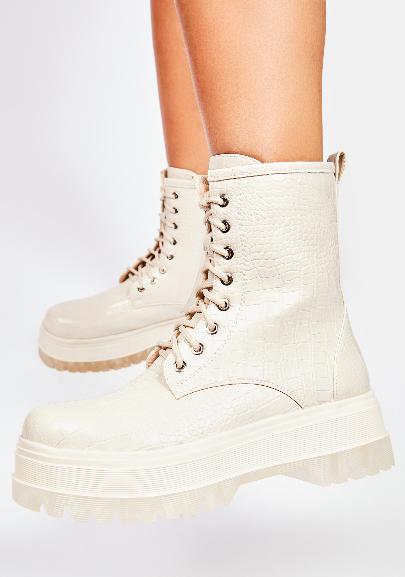 You're So Dramatic Combat Boots – LOUWARE