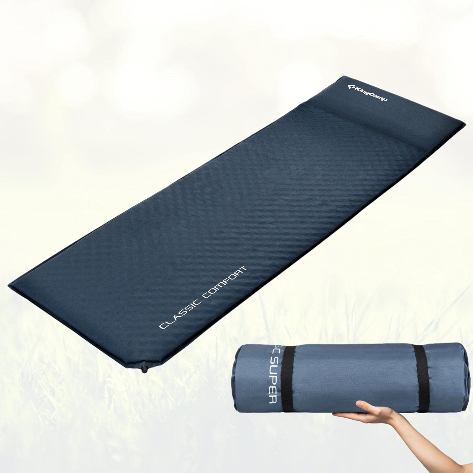 KingCamp CLASSIC SUPER Single Self-inflateble Pad – Ballistic Armor Co Pro