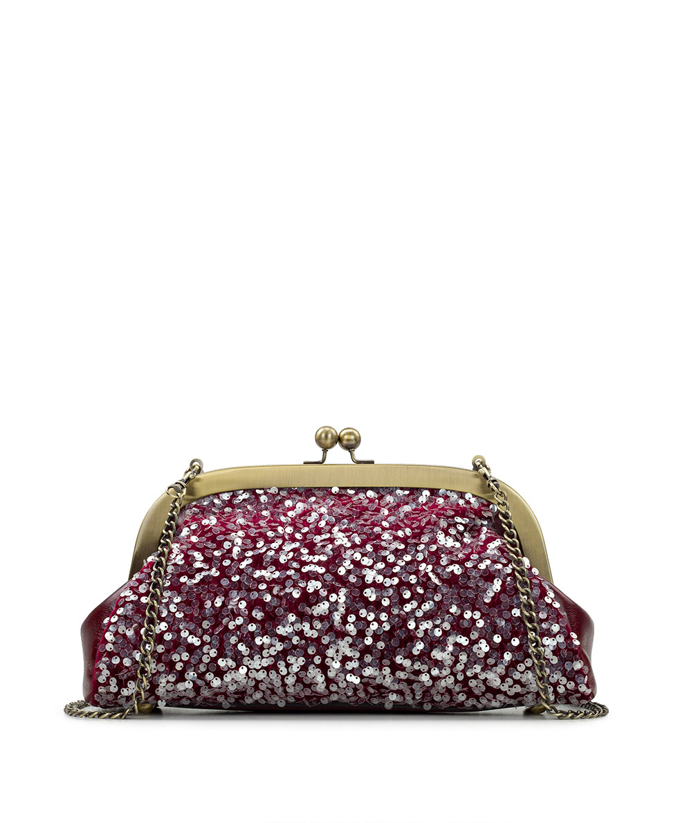 Gisele Frame Bag - Payettes and Velvet – Ballistic Armor Co Pro