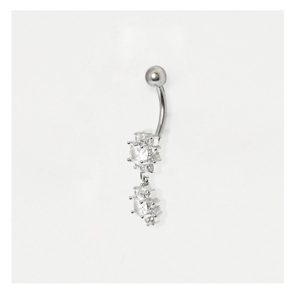 Silver Steel Crystal Belly Bar – Ballistic Armor Co Pro