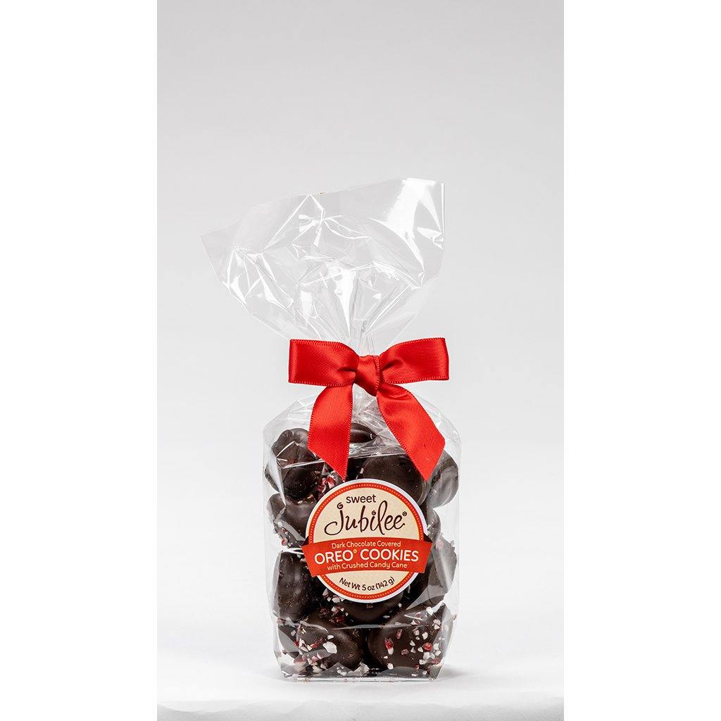Sweet Jubilee : Dark Chocolate-Covered Oreo With Crushed Candy Cane ...