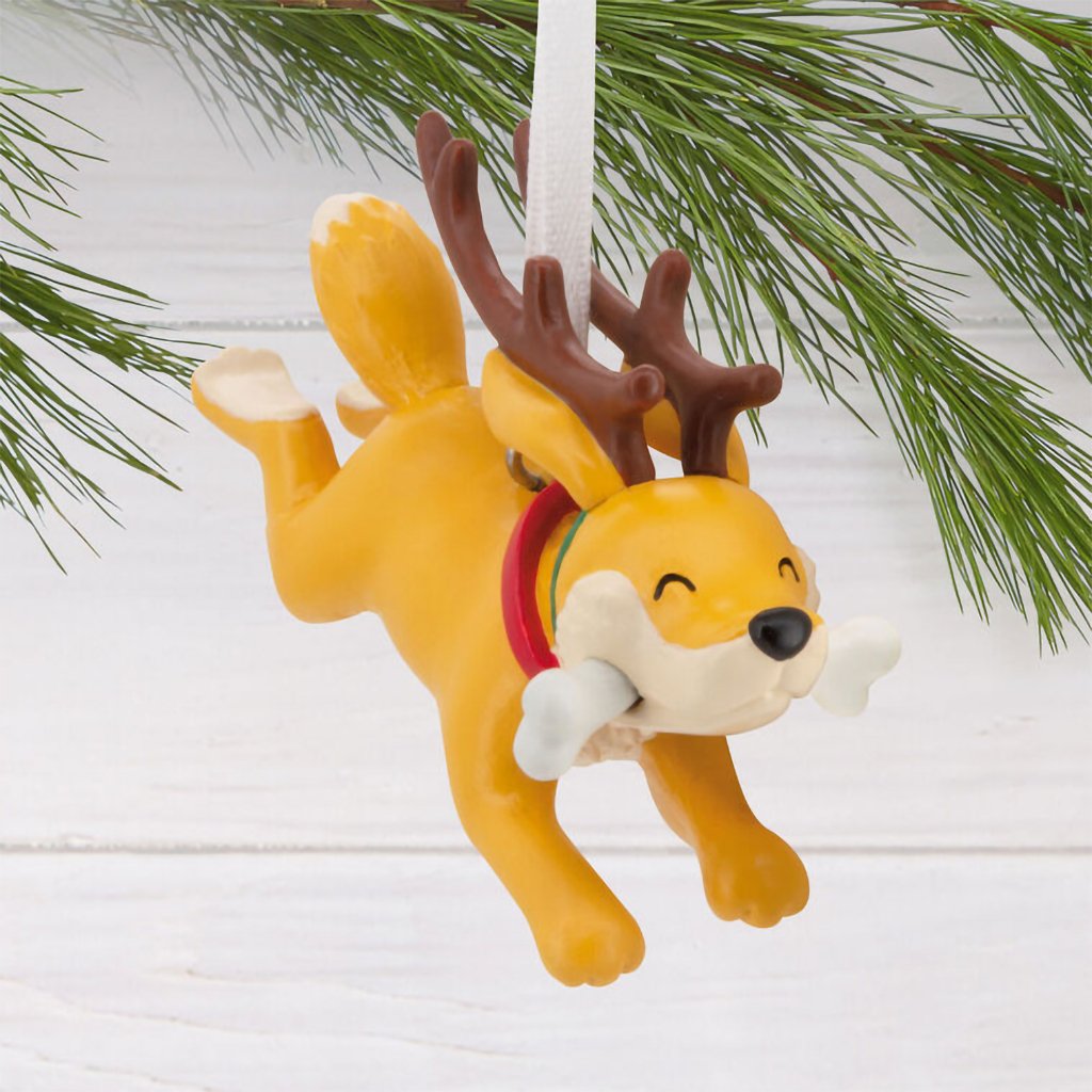 Hallmark : Reindeer Dog With Bone Hallmark Ornament – Ballistic Armor ...