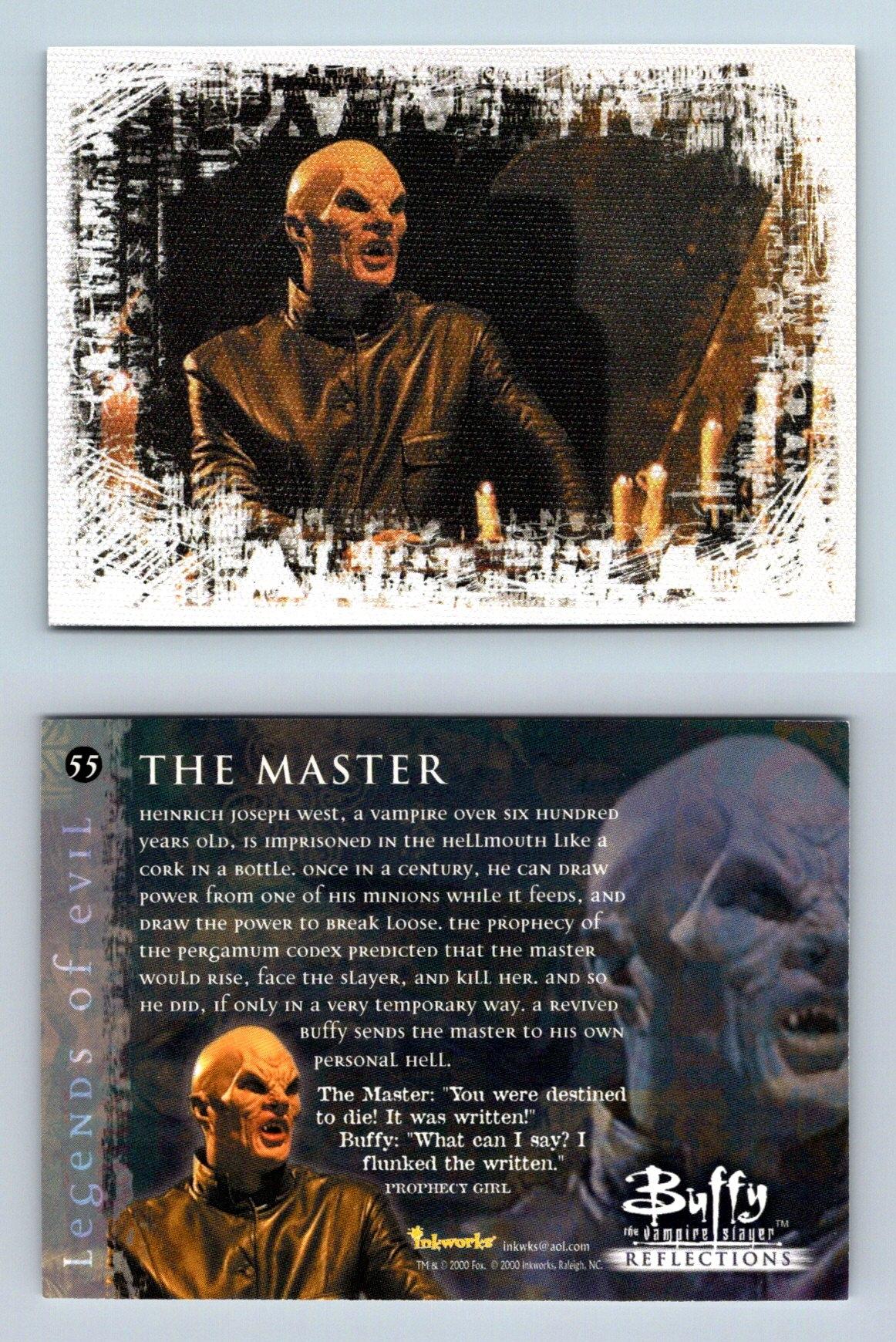 The Master #55 Buffy The Vampire Slayer Reflections 2000 Inkworks Trad ...