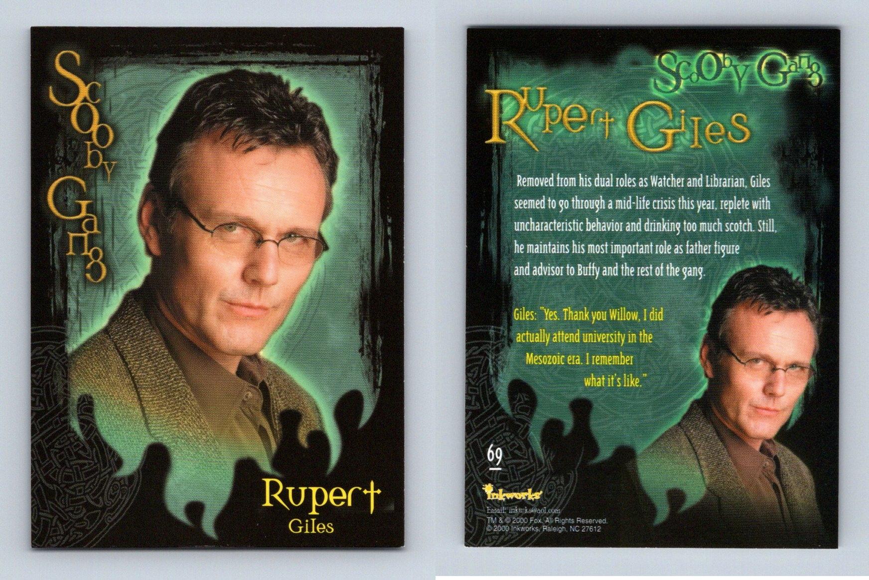 Rupert Giles #69 Buffy The Vampire Slayer Season 4 Inkworks Trading Ca ...