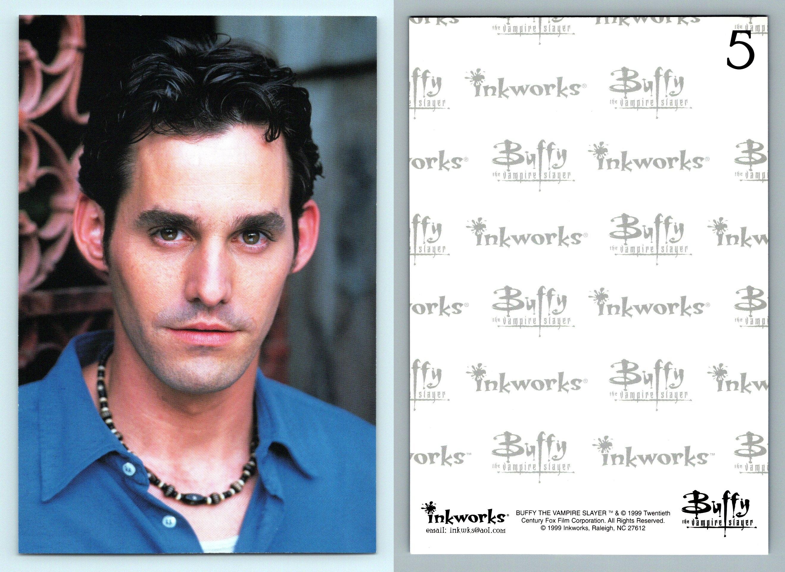 Xander Harris #5 Buffy The Vampire Slayer 1999 Inkworks Photocard ...