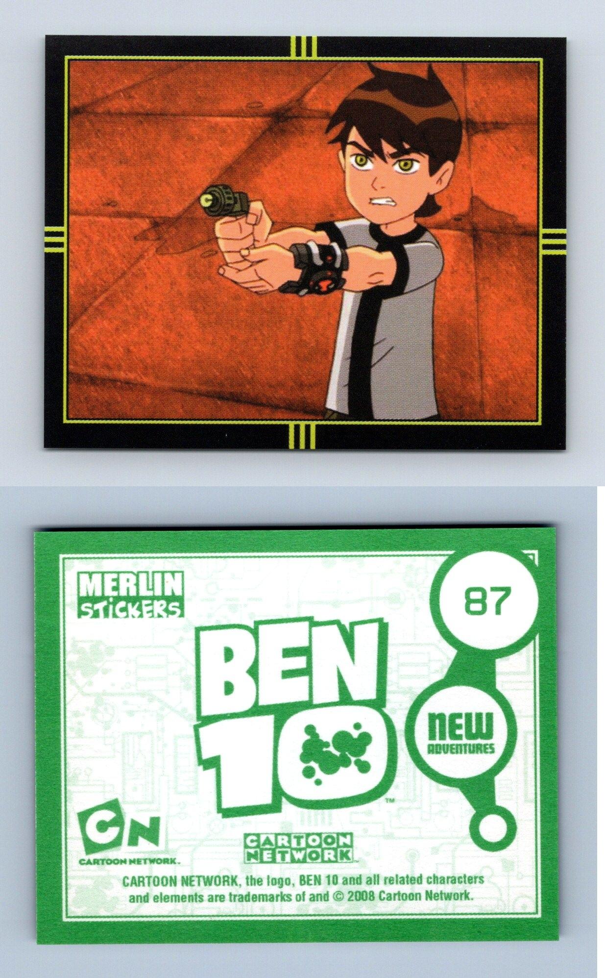 Ben 10 #87 New Adventures 2008 Merlin Sticker – Breakoutcards