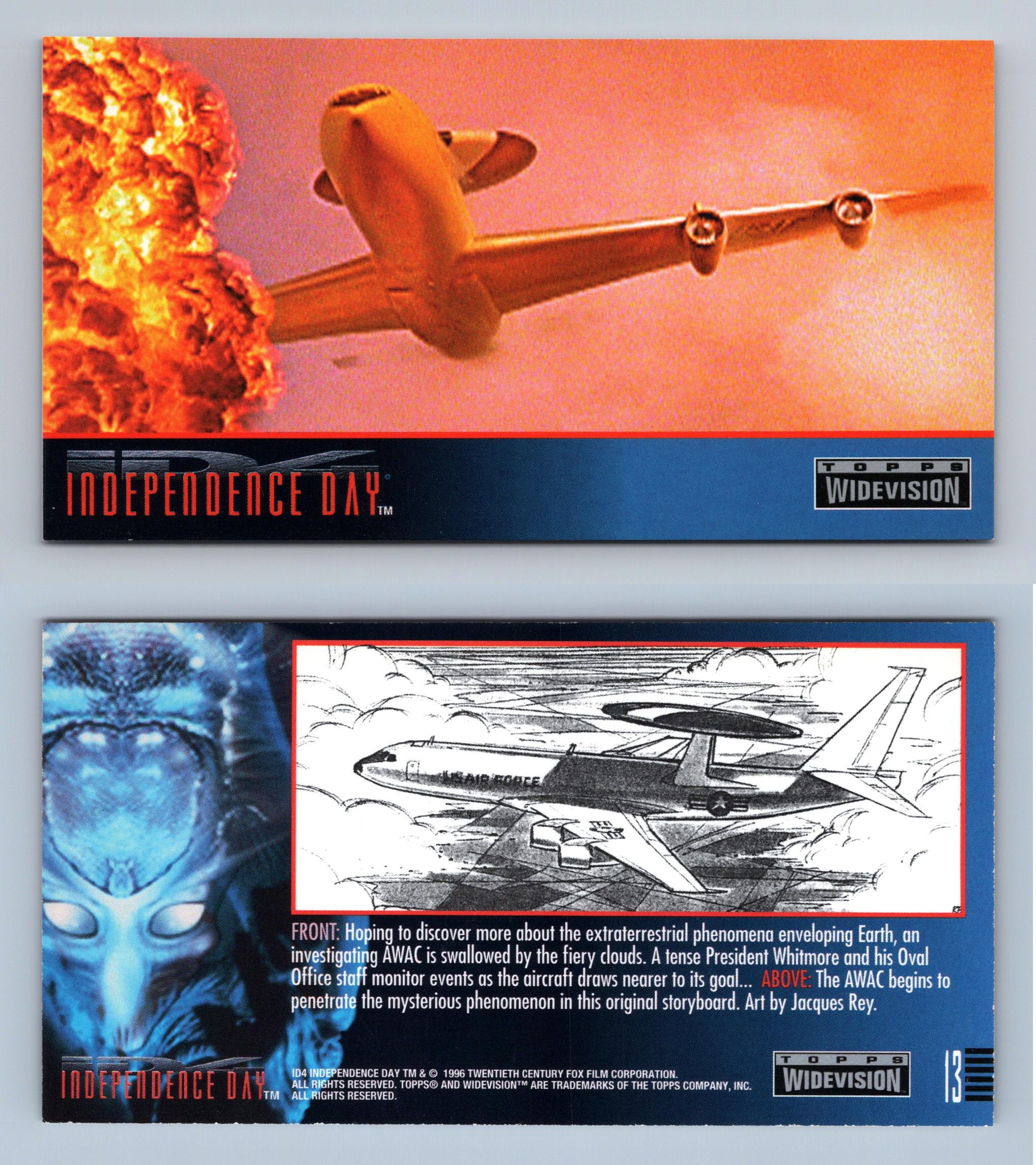 Independence Day #13 Topps 1996 Widevision Trading Card – Breakoutcards