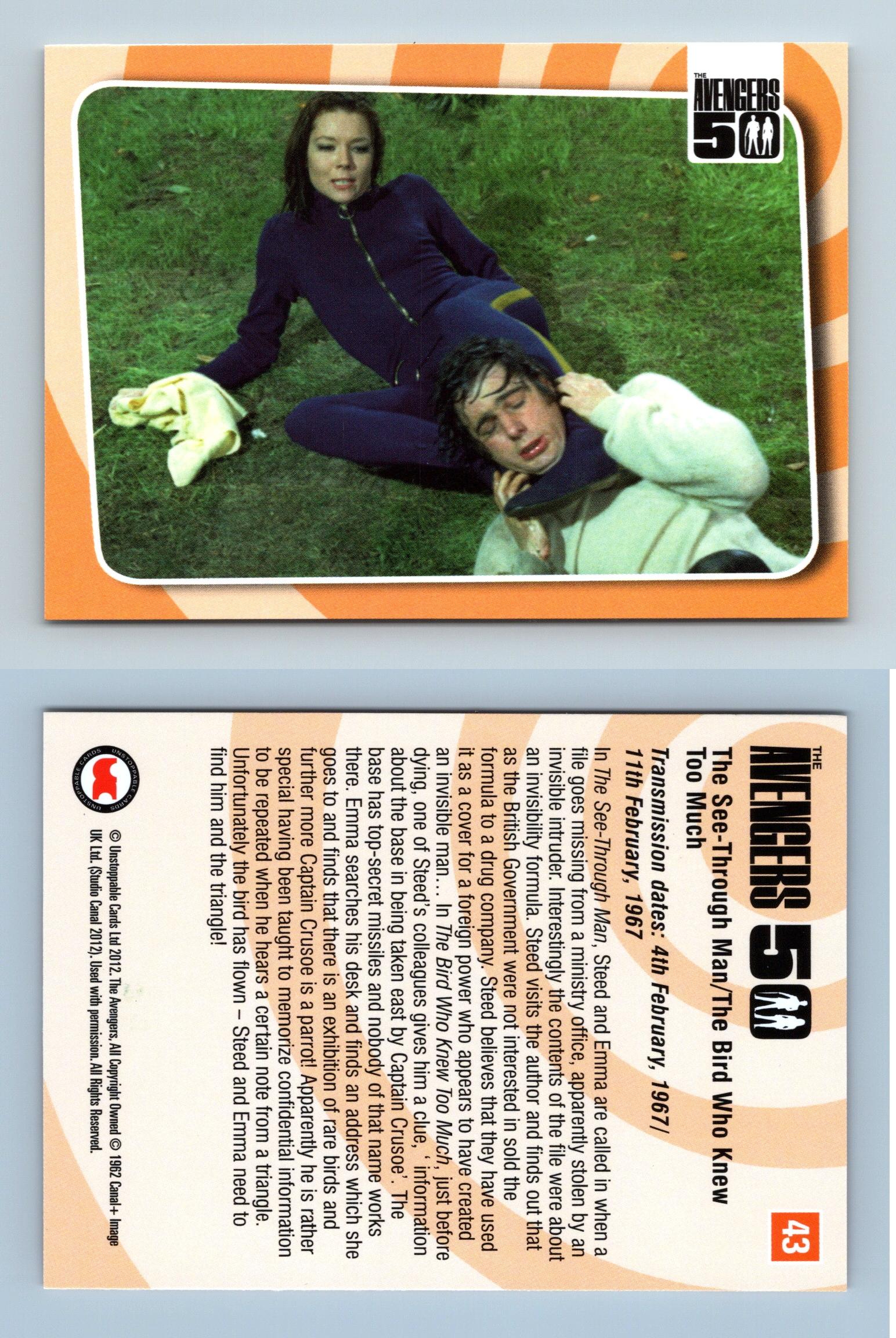 The Avengers 50 #43 Unstoppable Cards 2012 Trading Card – Breakoutcards