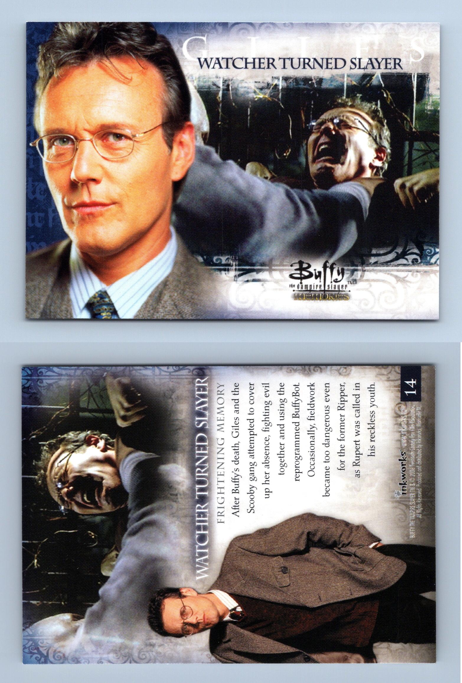 Watcher Turned Slayer #14 Buffy The Vampire Slayer Memories 2006 Inkwo ...