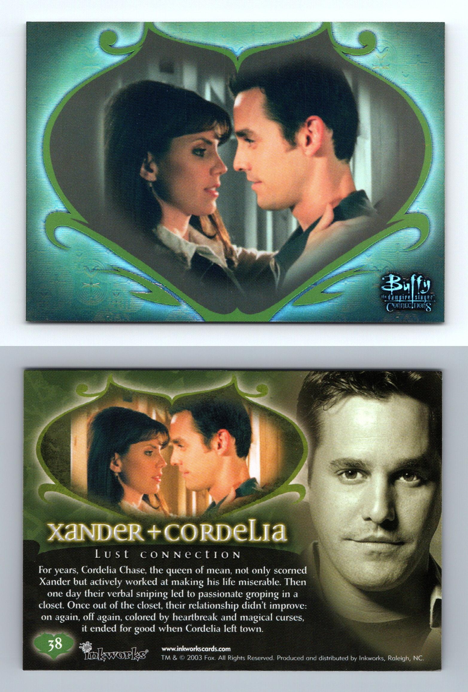 Xander + Cordelia #38 Buffy The Vampire Slayer Connections 2003 Inkwor ...