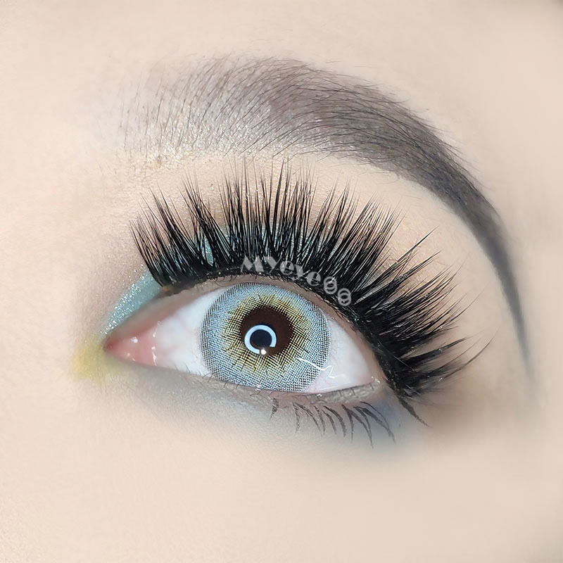 UNIIEYE LA Girl Blue Men Colored Contact Lenses