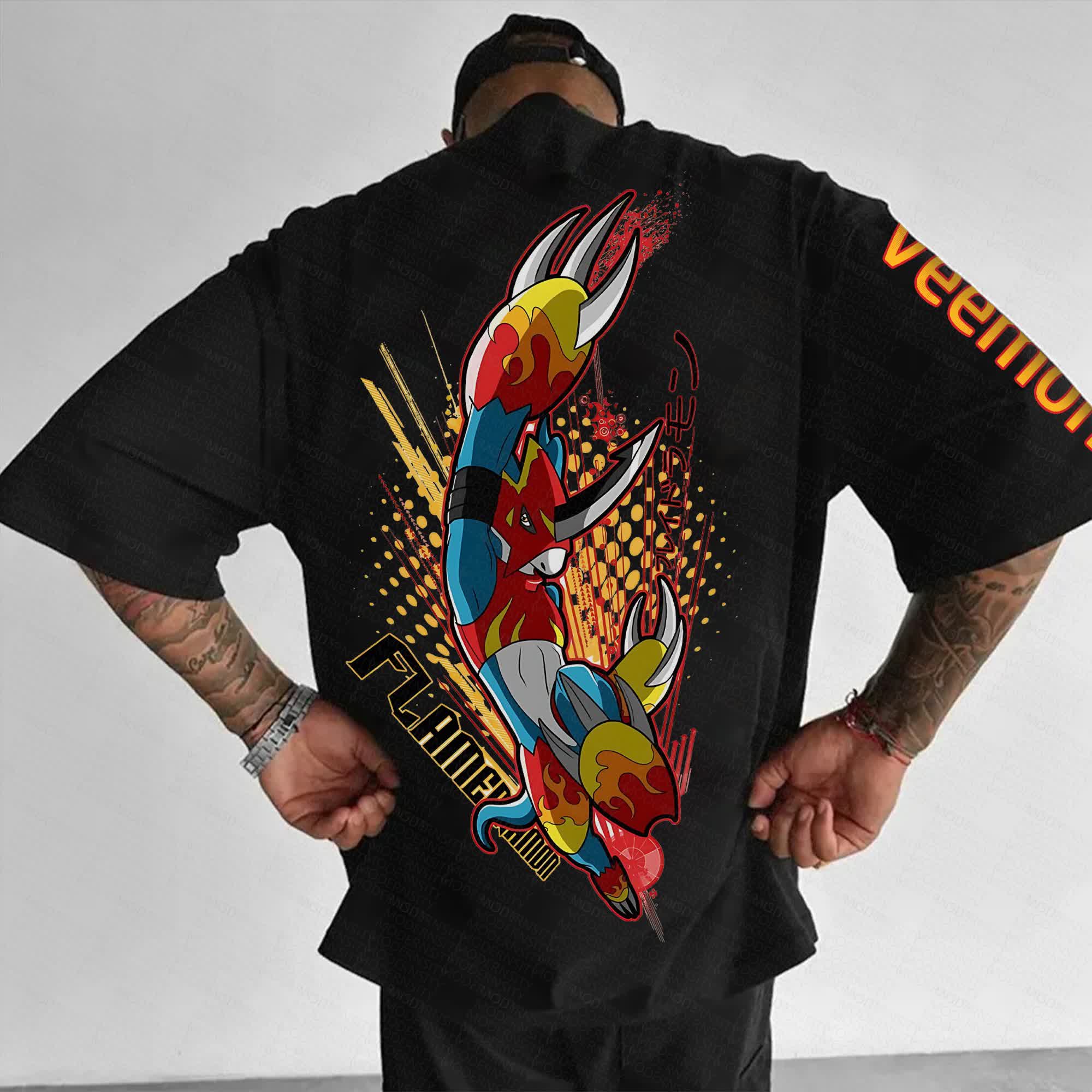 Unisex “Digimon！” Anime Inspired Vintage T-Shirt – MODERNSITY
