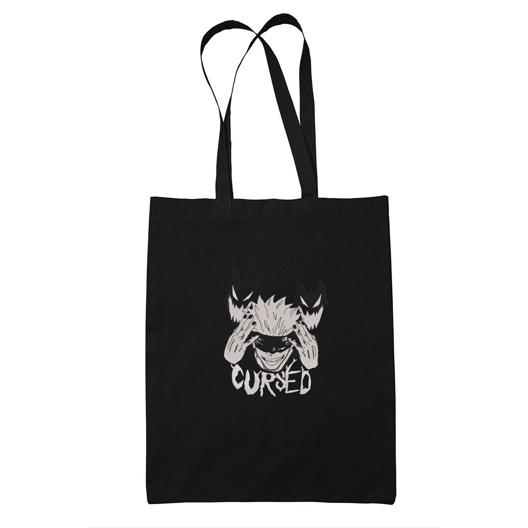 Cursed Gojo Tote Bag – MODERNSITY