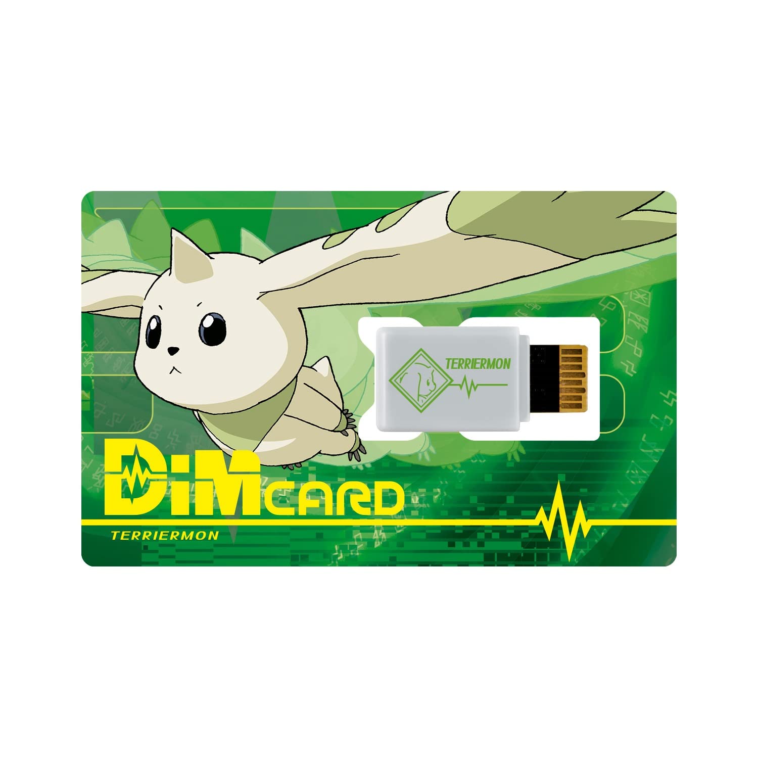 Bandai Dim Card Ex2 Digimon Tamers Terriermon Dim Card Games Japanese ...
