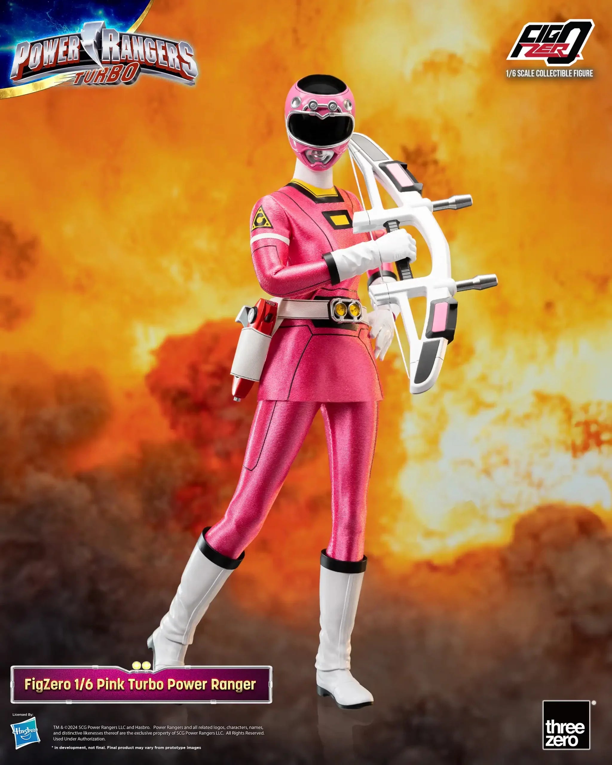 FigZero Pink Turbo Ranger - Power Rangers Turbo 1/6 Scale Figure