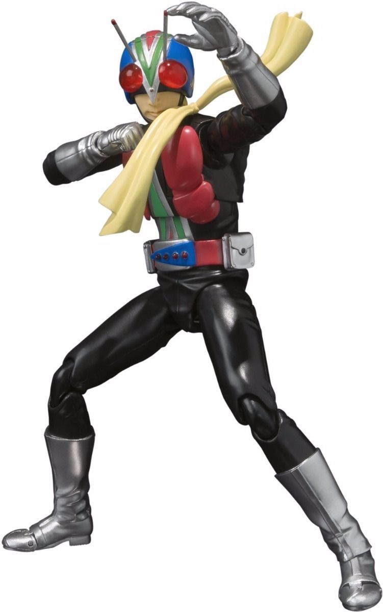 S.h.figuarts Masked Kamen Rider V3 Riderman Action Figure Bandai