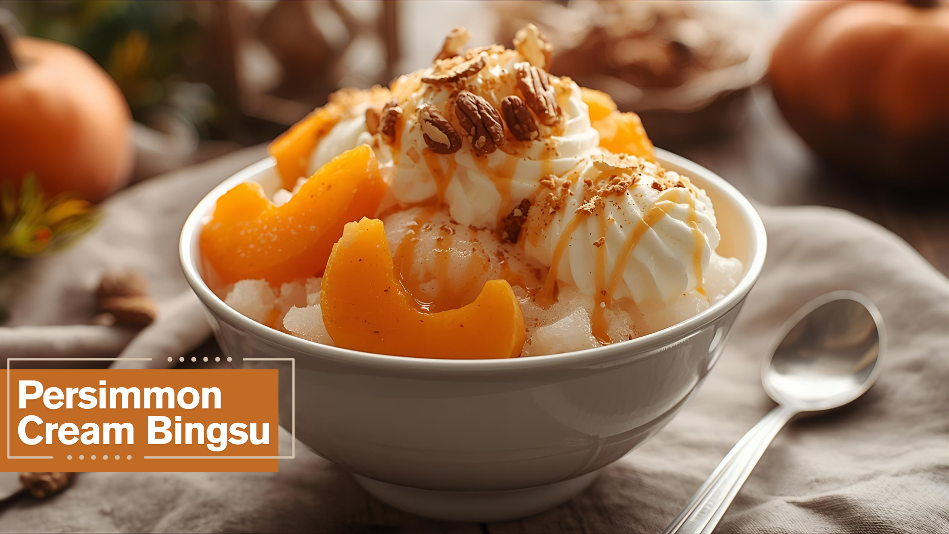 Persimmon Cream Bingsu – MassGass