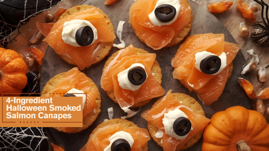 4-Ingredient Halloween Smoked Salmon Canapes – MassGass