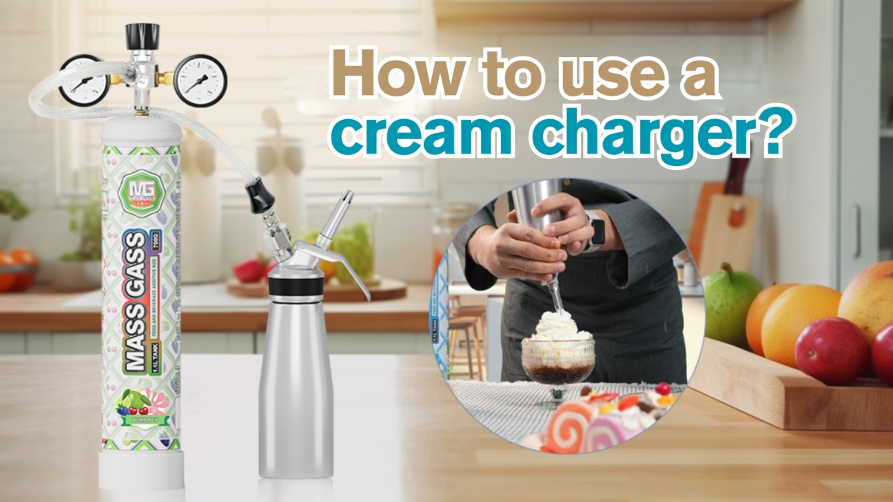 How to use a cream charger? – MassGass