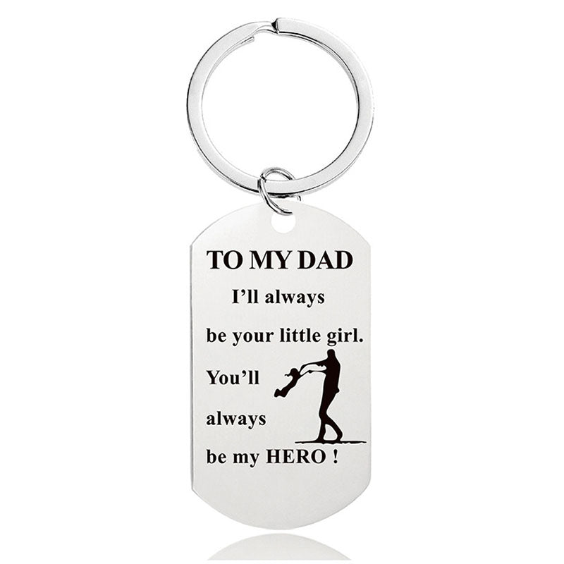 You'll Always Be My Hero - Inspirational Keychain - A907 – Relaxpact
