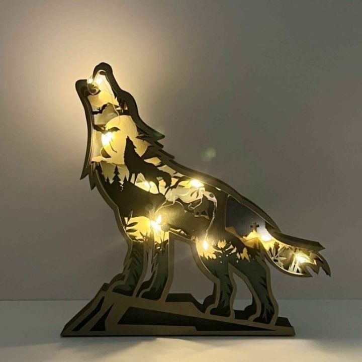 3D wooden Animal Carving Handcraft Gift – Relaxpact