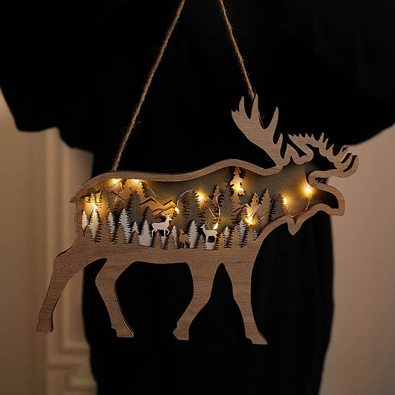 Deer Carving Handmade Gifts – Voowow