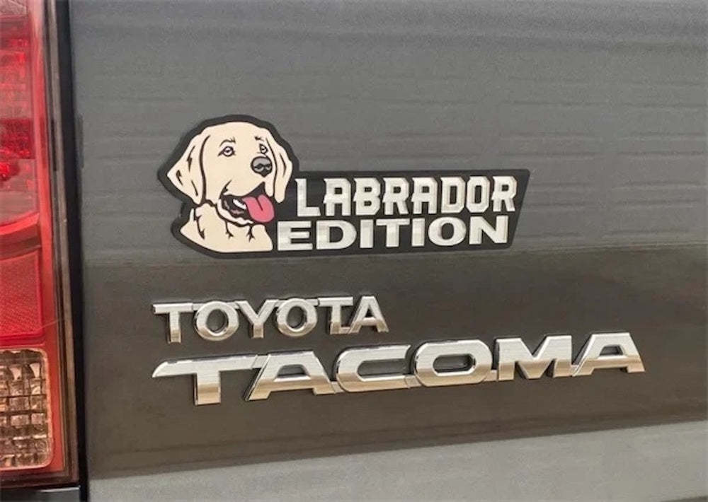 Labrador Car Badge Laser Cutting Car Emblem CE004 – Voowow
