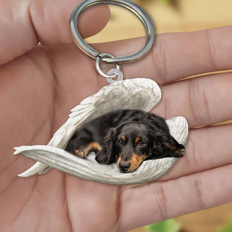 Sleeping Angel Acrylic Keychain Dashuand SA145 – Rotikac