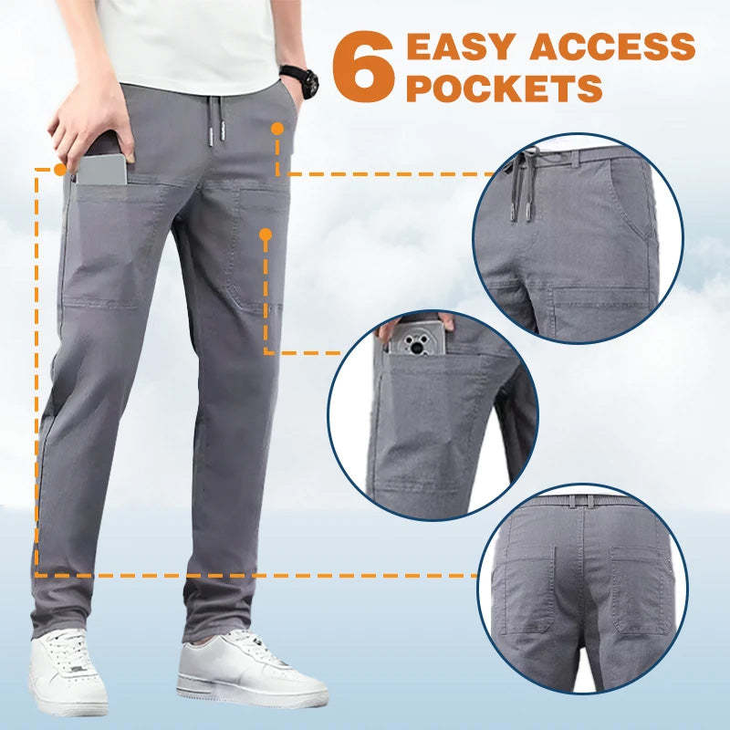 High Stretch Multi-pocket Durable Cargo Pants – Wavanoe