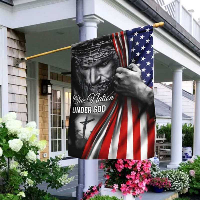 Jesus Flag One Nation Under God Jesus Flag – WiseGardeners