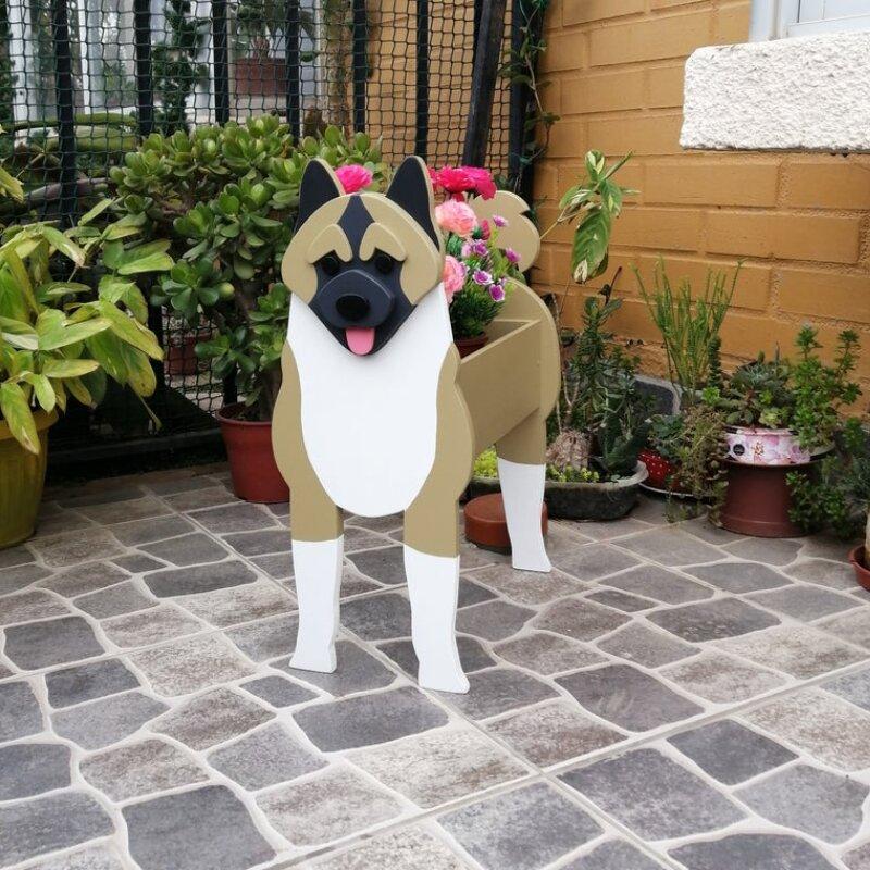 American Akita Planter AP044 – Coparim